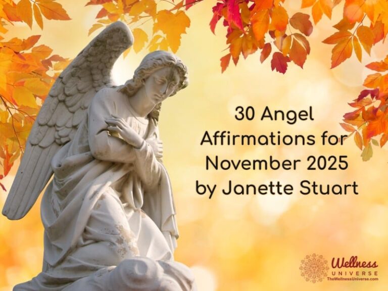 30 Angel Affirmations for November 2025 - Healthandwellnessbalance
